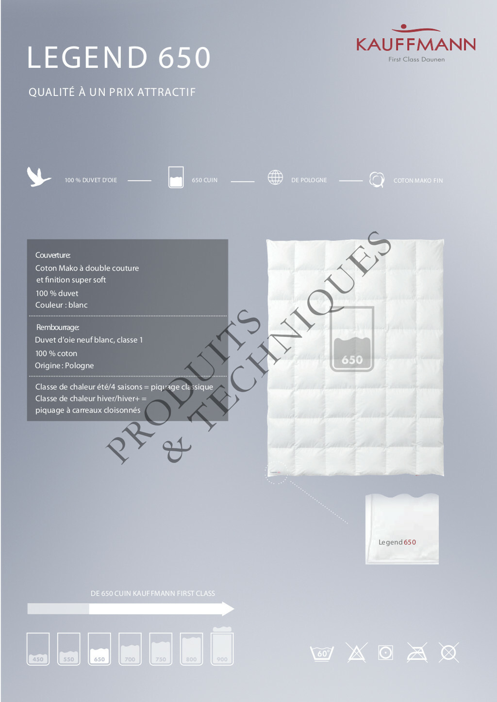 Produit LEGEND 650 en vente par Produits et Techniques